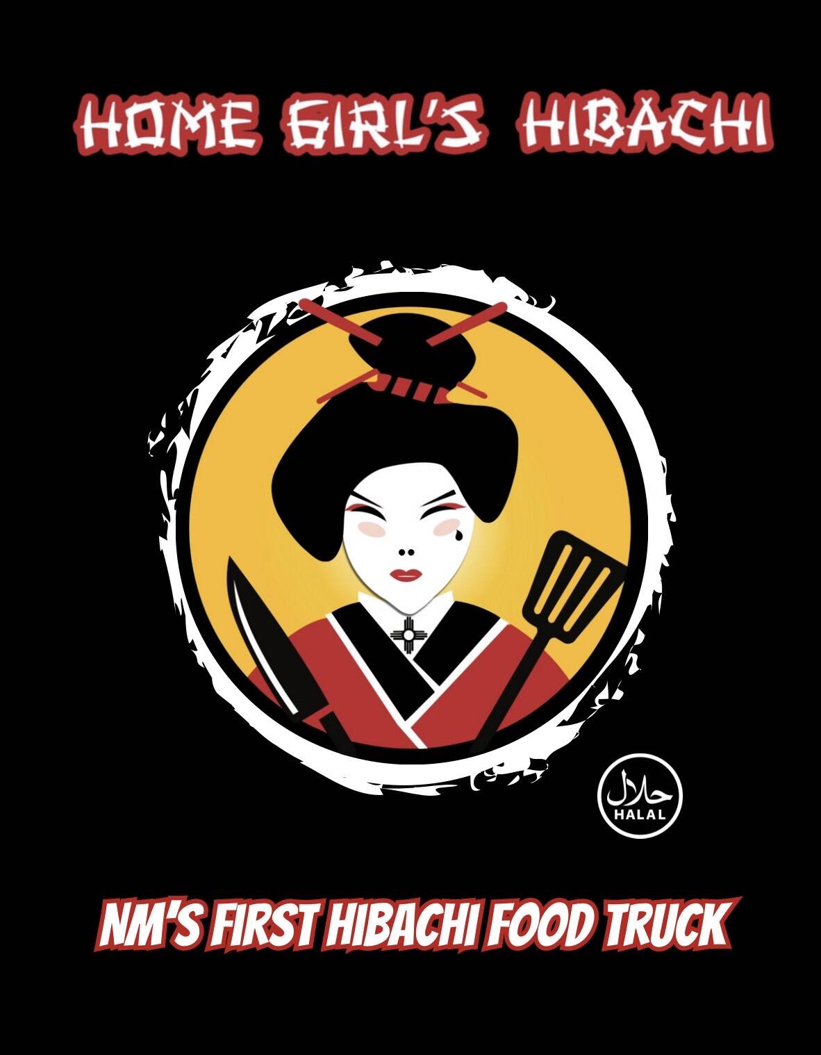 Home Girl's Hibachi logo